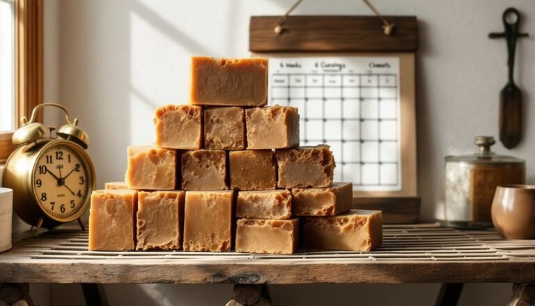 5 Best Curing Times For Handmade Lye Bars - soaplegacy.com