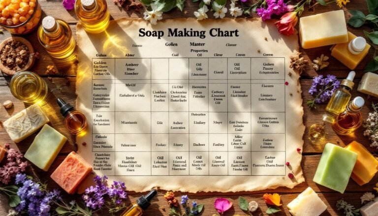 What Soap Making Oils Actually Do: Master Chart - soaplegacy.com - Traditional Soap Making Blog