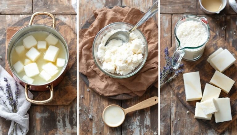 What Steps Turn Raw Tallow Into Soap? - soaplegacy.com - Traditional ...